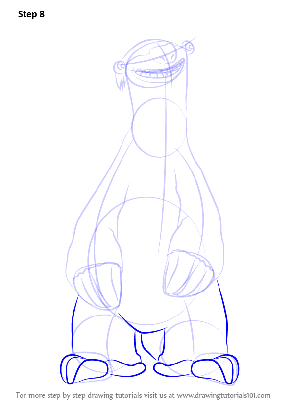How to Draw Milton from Ice Age (Ice Age) Step by Step ...