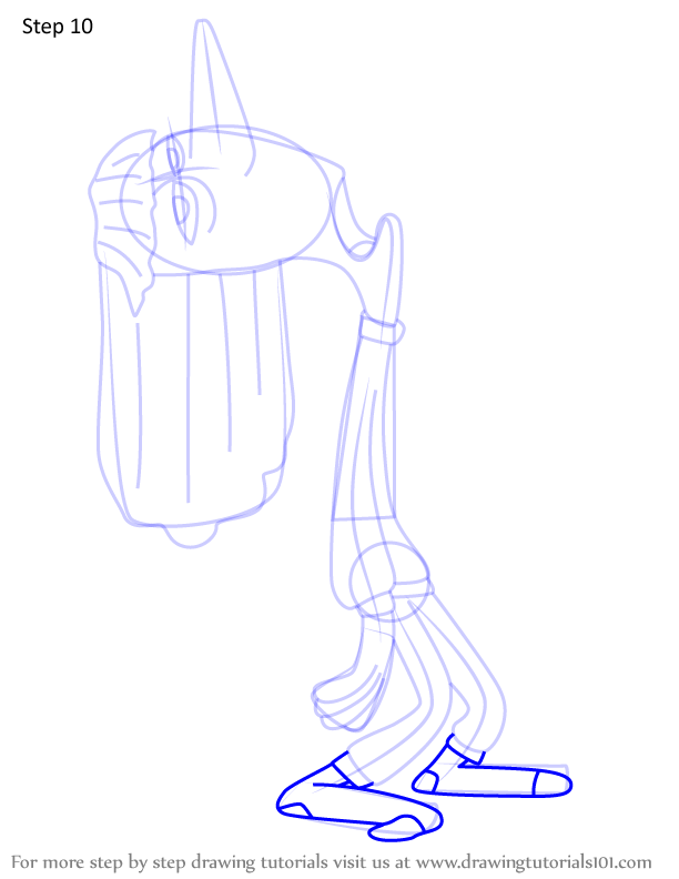 How to Draw Ennui from Inside Out 2 (Inside Out 2) Step by Step ...
