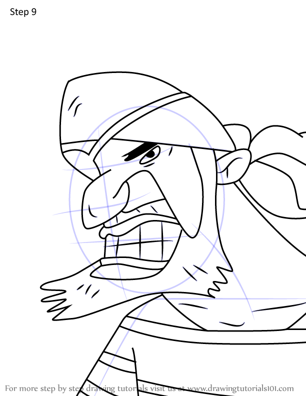 How to Draw Mr. Shreve from Jumanji (Jumanji) Step by Step ...