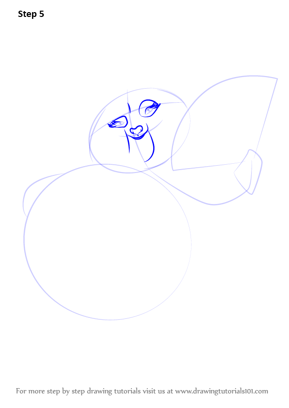 How to Draw Mei Mei from Kung Fu Panda 3 (Kung Fu Panda 3) Step by Step ...