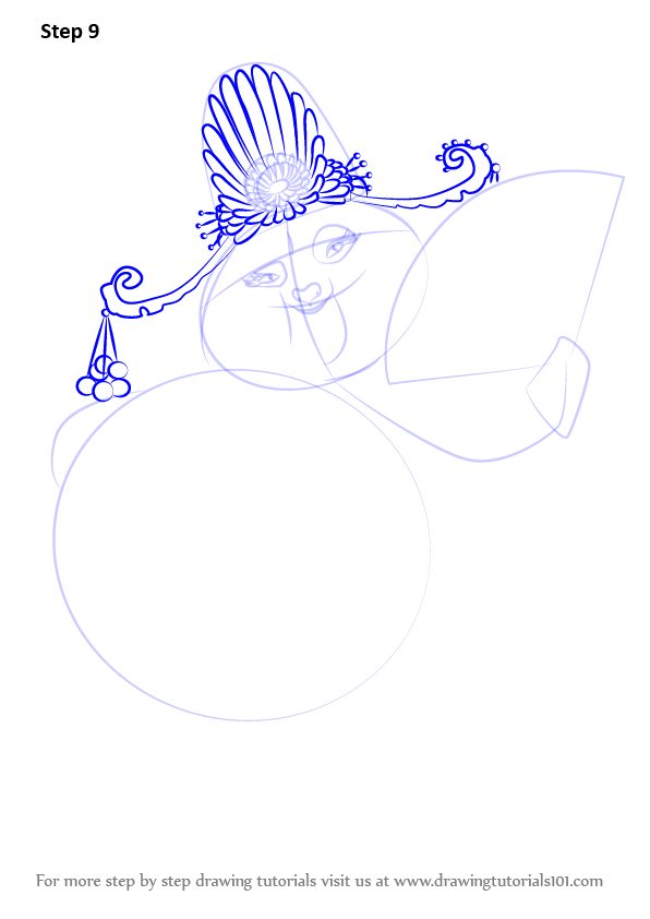 How to Draw Mei Mei from Kung Fu Panda 3 (Kung Fu Panda 3) Step by Step ...