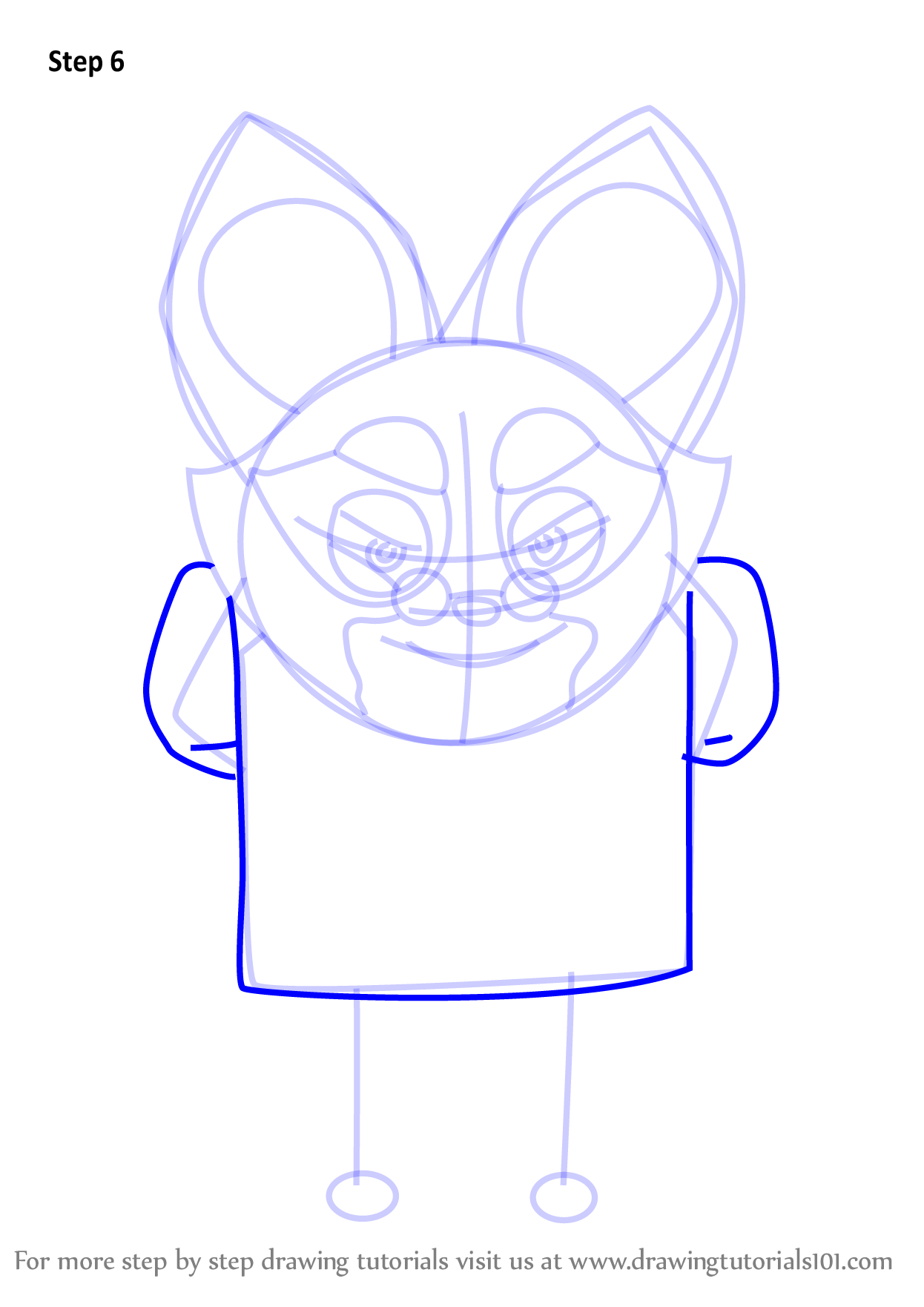 How to Draw Master Junjie from Kung Fu Panda (Kung Fu Panda) Step by ...