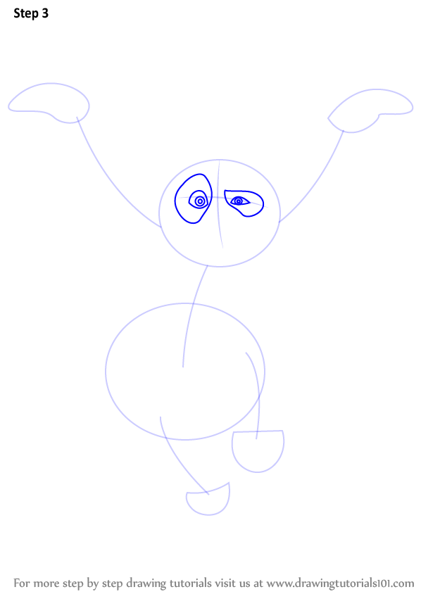 How to Draw Po Giant Panda from Kung Fu Panda (Kung Fu Panda) Step by ...