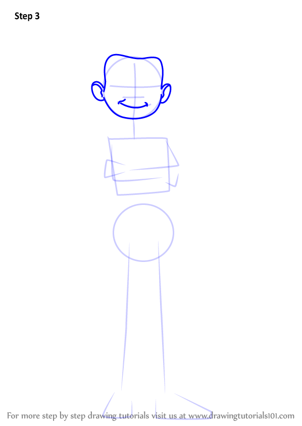 How to Draw Lewis from Meet the Robinsons (Meet the Robinsons) Step by ...