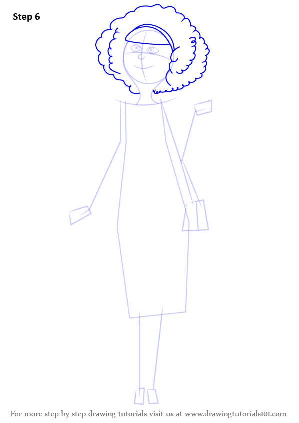 How to Draw Madge Nelson from Minions (Minions) Step by Step ...