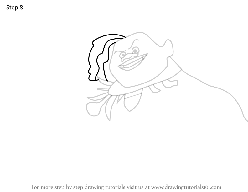 How to Draw Maui from Moana 2 (Moana 2) Step by Step ...