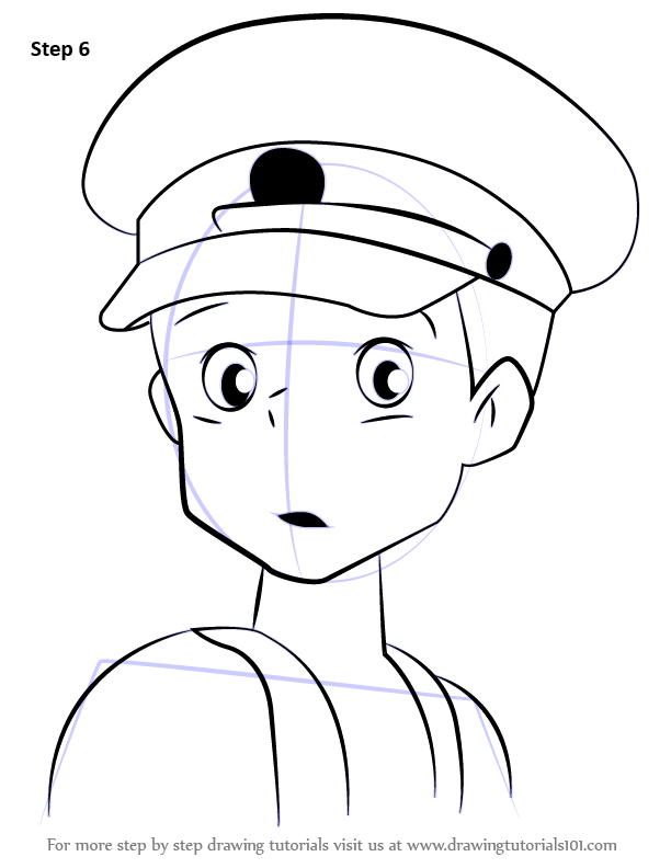 How to Draw Kanta Okagi from My Neighbor Totoro (My Neighbor Totoro ...