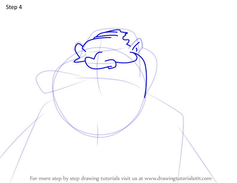 How to Draw Louie the Hot Dog Man from Oliver & Company (Oliver ...