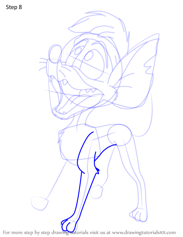 How to Draw Tito from Oliver & Company (Oliver & Company) Step by Step ...