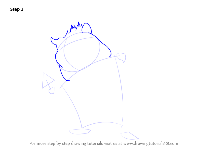 How to Draw McSquizzy from Open Season (Open Season) Step by Step ...