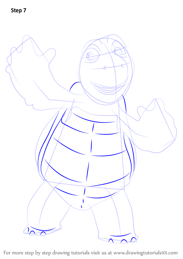 How to Draw Verne from Over the Hedge (Over the Hedge) Step by Step ...