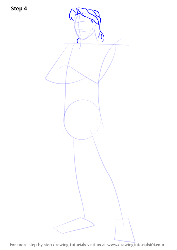 How to Draw John Smith from Pocahontas (Pocahontas) Step by Step ...