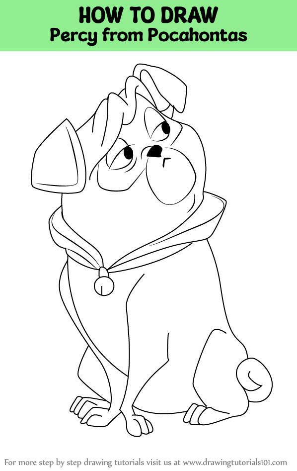 How to Draw Percy from Pocahontas (Pocahontas) Step by Step ...