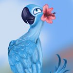 How to Draw Blu from Rio printable step by step drawing sheet ...