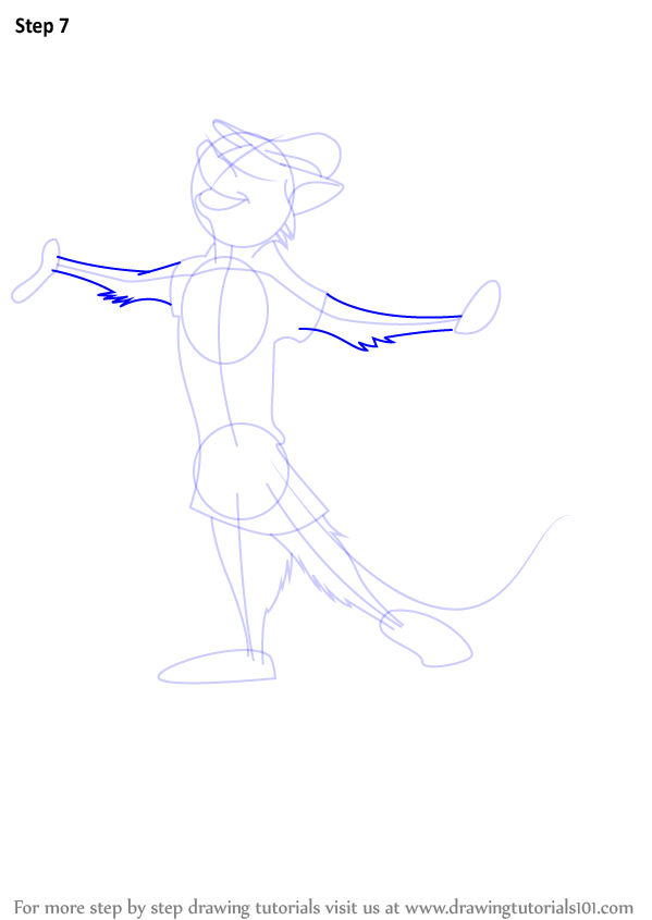 How to Draw Robin The Fox from Robin Hood (Robin Hood) Step by Step ...