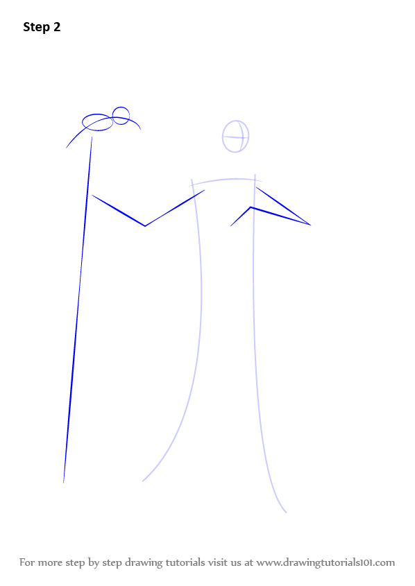 How to Draw Maleficent from Sleeping Beauty (Sleeping Beauty) Step by ...