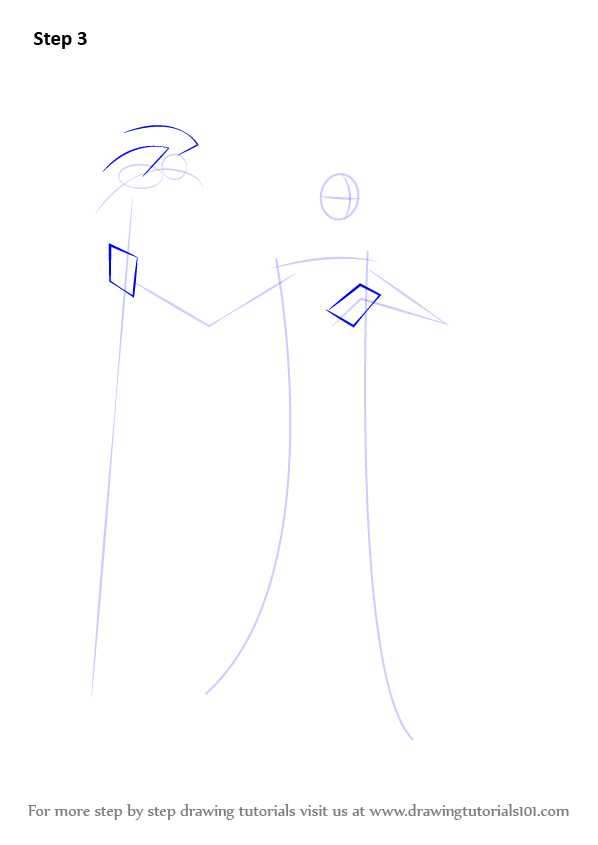 How to Draw Maleficent from Sleeping Beauty (Sleeping Beauty) Step by ...
