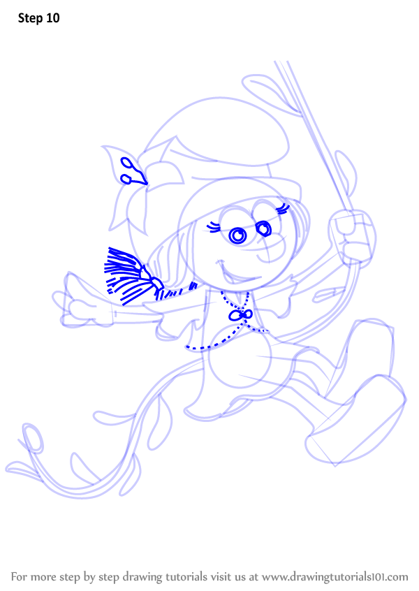 How to Draw Smurflily from Smurfs - The Lost Village (Smurfs: The Lost ...
