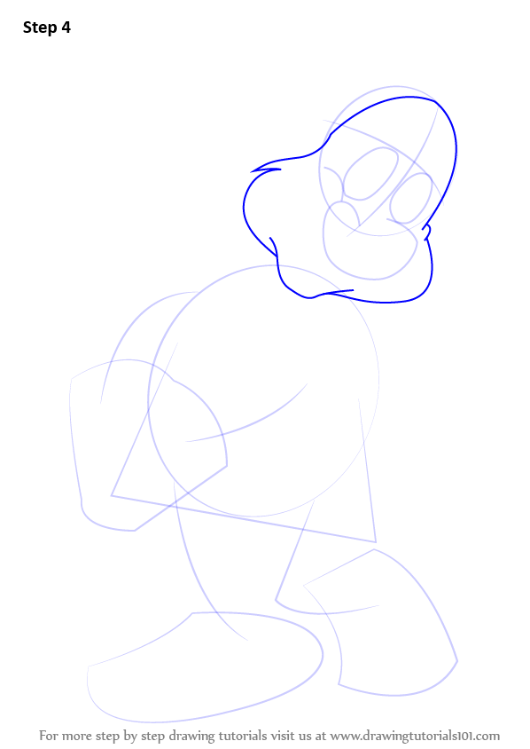 How to Draw Bashful Dwarf from Snow White and the Seven Dwarfs (Snow ...