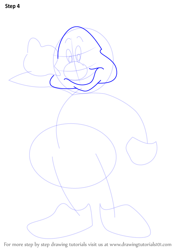 How to Draw Doc Dwarf from Snow White and the Seven Dwarfs (Snow White ...