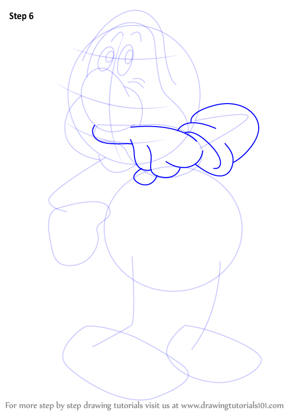 How to Draw Sneezy Dwarf from Snow White and the Seven Dwarfs (Snow ...