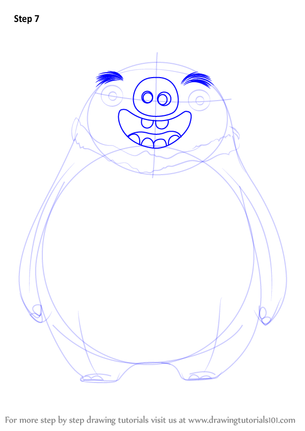 How to Draw Leonard from The Angry Birds Movie (The Angry Birds Movie ...