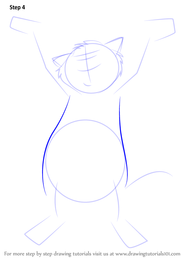 How to Draw Scat Cat from The Aristocats (The Aristocats) Step by Step ...