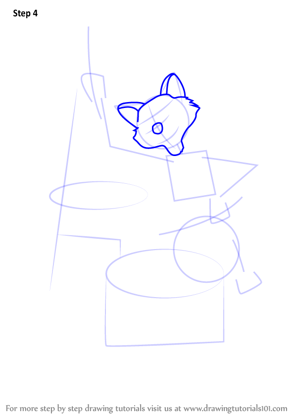 How to Draw Shun Gon from The Aristocats (The Aristocats) Step by Step ...