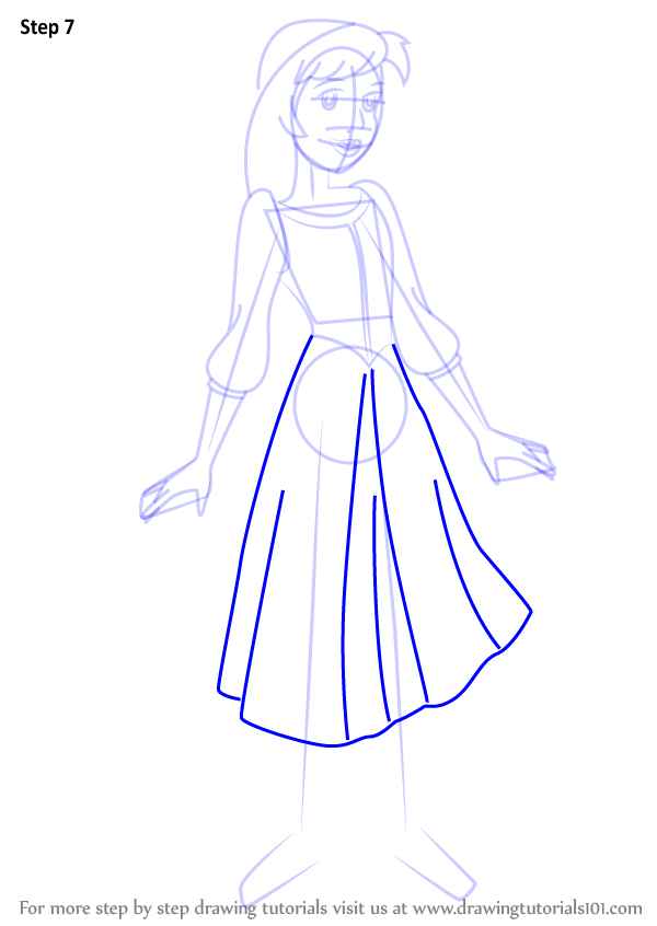 How to Draw Princess Eilonwy from The Black Cauldron (The Black ...