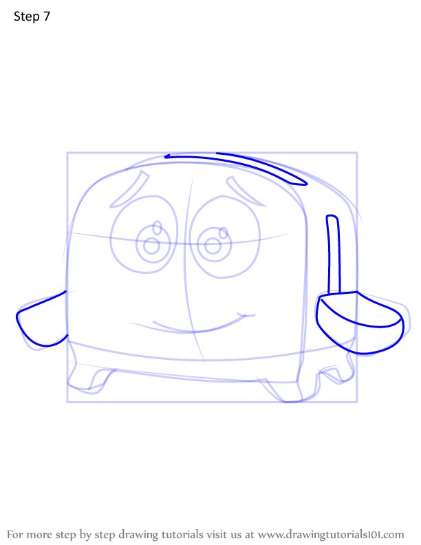 How to Draw Toaster from The Brave Little Toaster (The Brave Little ...