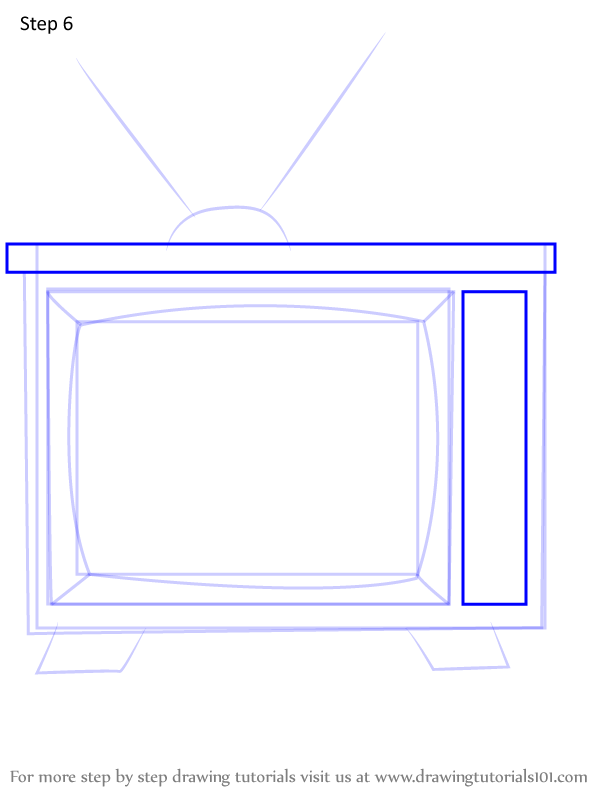 How to Draw T.V. from The Brave Little Toaster (The Brave Little ...