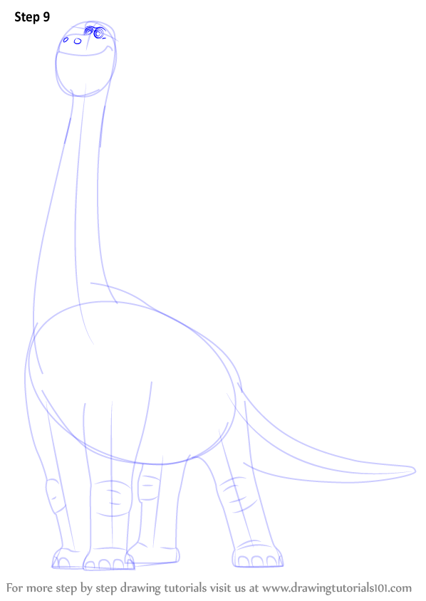 How to Draw Buck from The Good Dinosaur (The Good Dinosaur) Step by ...