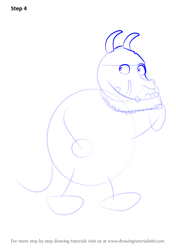 How to Draw Gruffalo from The Gruffalo (The Gruffalo) Step by Step ...