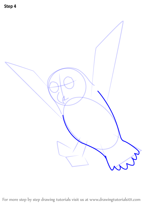 How to Draw Owl from The Gruffalo (The Gruffalo) Step by Step ...