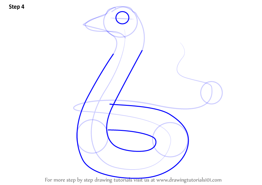 How to Draw Snake from The Gruffalo (The Gruffalo) Step by Step ...