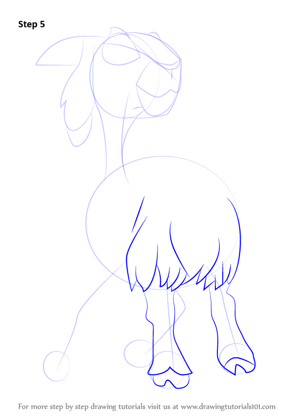 How to Draw Djali the Goat from The Hunchback of Notre Dame (The ...