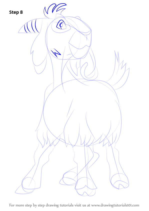 How to Draw Djali the Goat from The Hunchback of Notre Dame (The ...