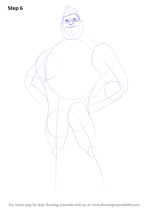 How To Draw Disney Incredibles