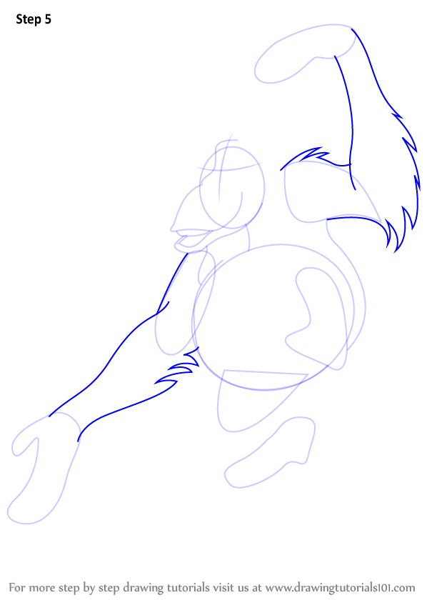 How to Draw King Louie from The Jungle Book (The Jungle Book) Step by ...