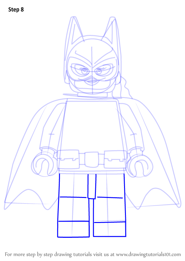 How to Draw Batgirl from The Lego Batman Movie (The Lego Batman Movie ...