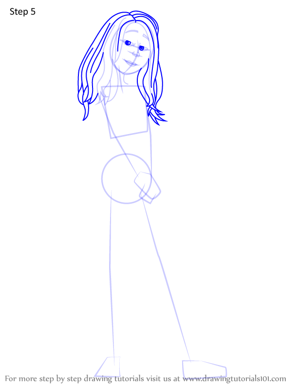 How to Draw Audrey from The Lorax (The Lorax) Step by Step ...