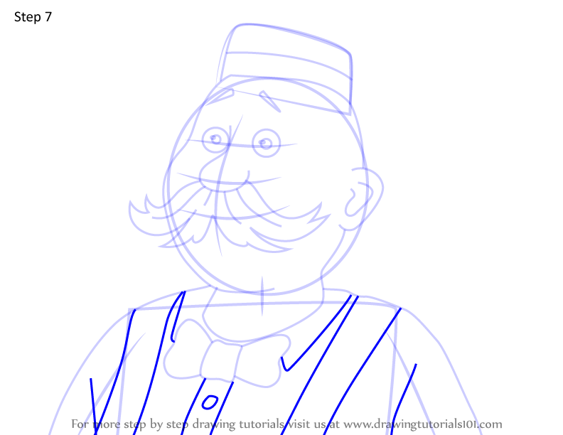 How to Draw Cy O'Hare from The Lorax (The Lorax) Step by Step ...