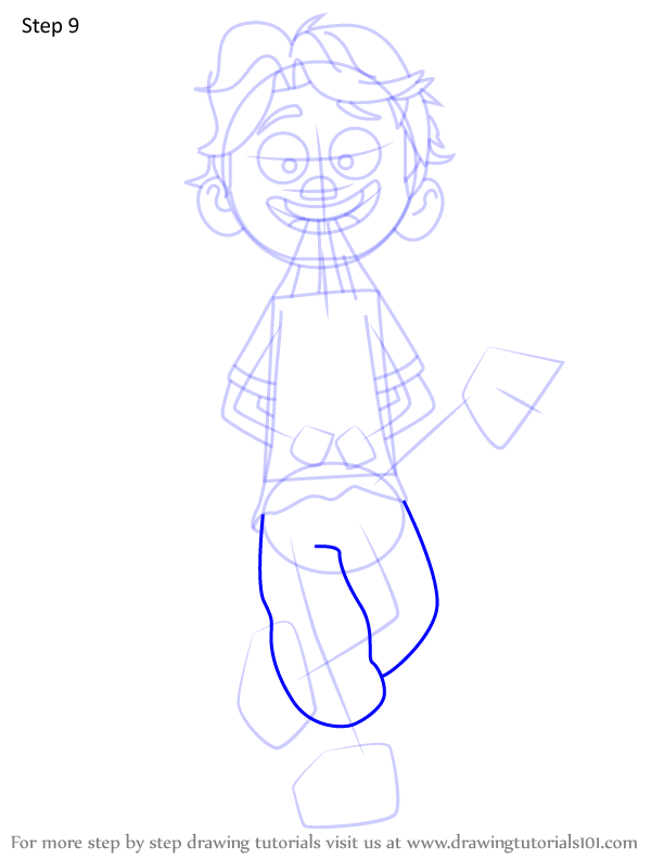 How to Draw Aaron Mitchell from The Mitchells vs. the Machines (The ...