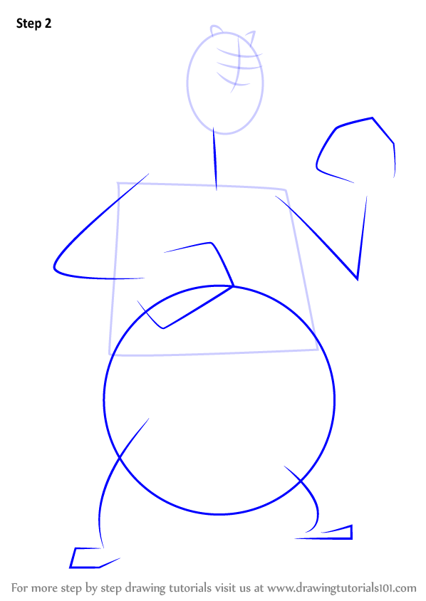 How to Draw Corporal from The Penguins of Madagascar (The Penguins of ...