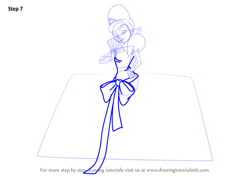 How to Draw Charlotte La Bouff from The Princess and the Frog (The ...