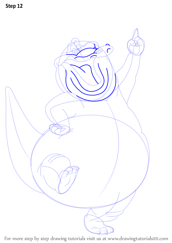 How to Draw Louis from The Princess and the Frog (The Princess and the ...