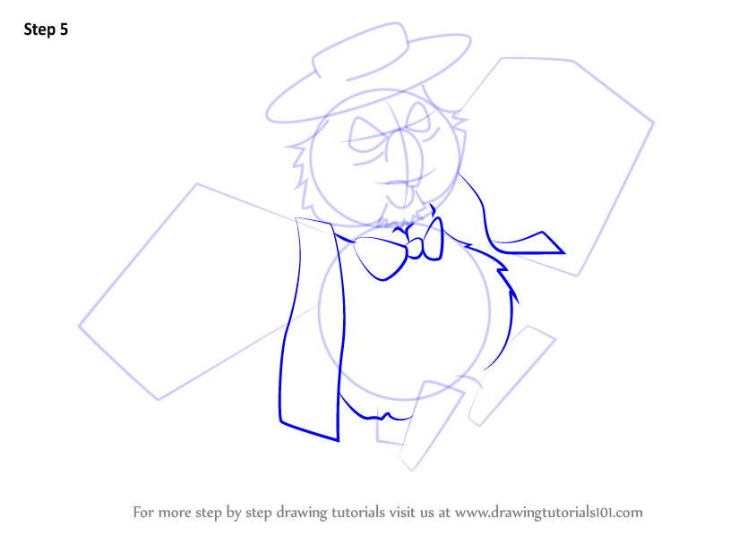 How to Draw Deacon Owl from The Rescuers (The Rescuers) Step by Step ...