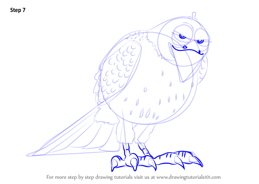 How to Draw Tiberius from The Secret Life of Pets (The Secret Life of ...