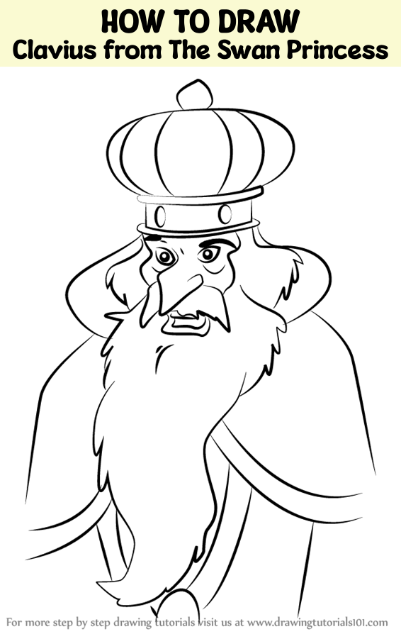 How to Draw Clavius from The Swan Princess (The Swan Princess) Step by ...