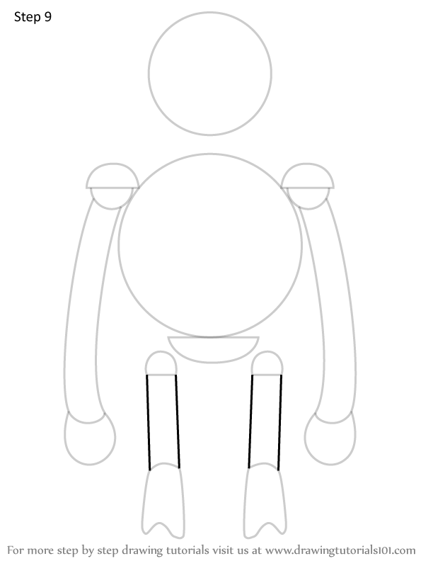 How to Draw Roz from The Wild Robot (The Wild Robot) Step by Step ...